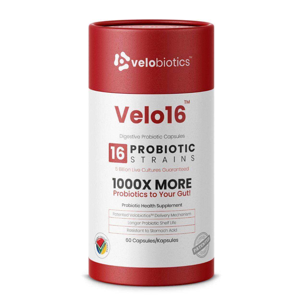 Velo16 Probiotic Capsules: Restore Gut Health & Boost Immunity ...
